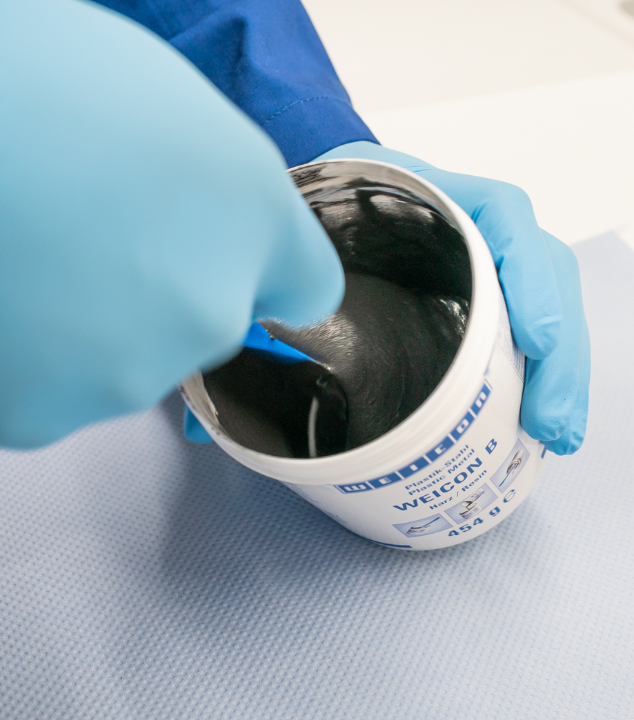 WEICON B | steel-filled epoxy resin system for repairs and moulding ...